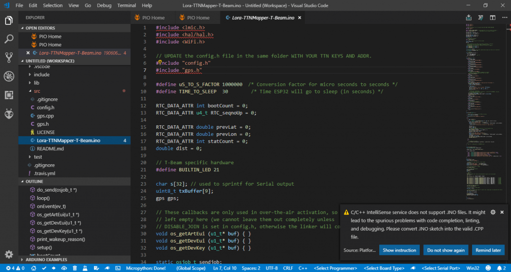 Platformio Voor Al Je Arduino Esp32 Esp8266 Attiny Code Ict En 9881